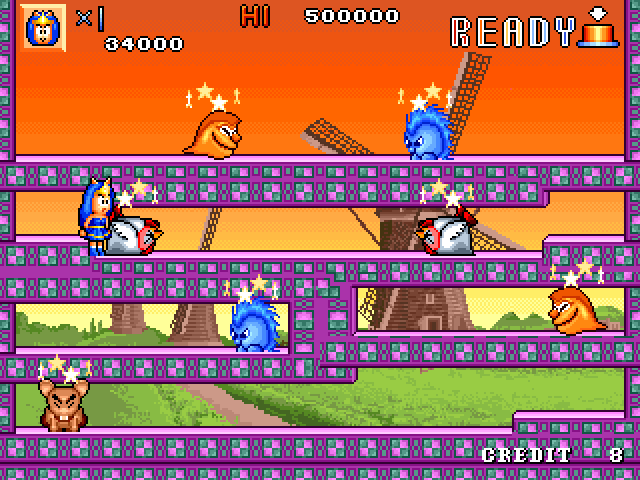 VGJUNK: FANCY WORLD: EARTH OF CRISIS (ARCADE)