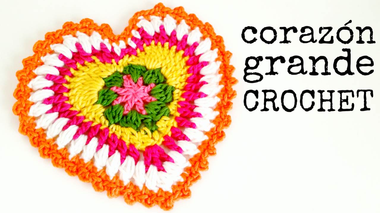 Especial San Valentin | Corazones a Crochet - Ahuyama Crochet