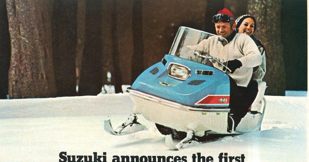 CLASSIC SNOWMOBILES OF THE PAST: 1971 SUZUKI SNOWMOBILE