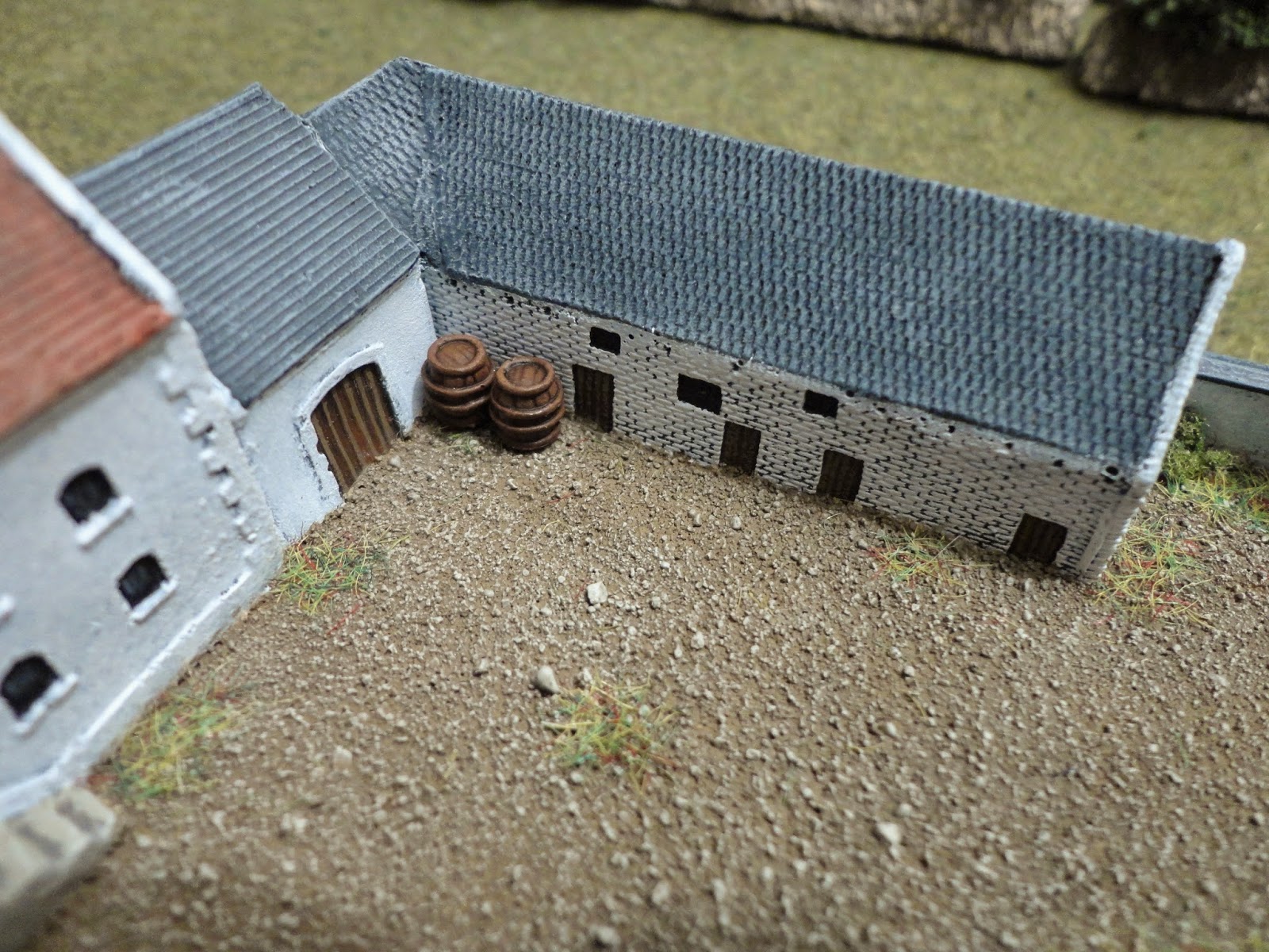 10/ 12mm WW2 and 6mm Napoleonic gaming: Waterloo farm tutorial ...