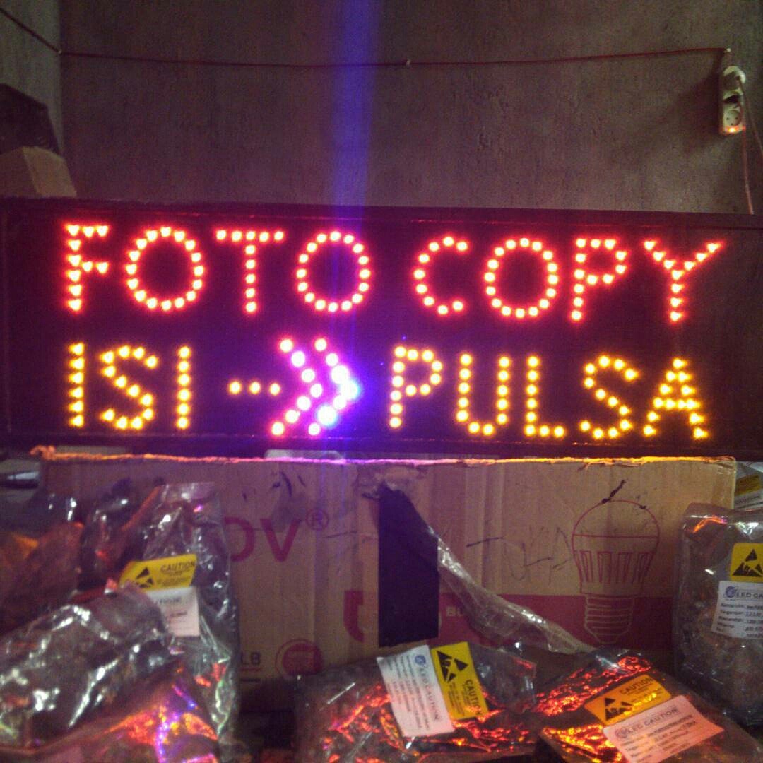 JUAL PAPAN NAMA TULISAN LAMPU LED SIGN: papan tulisan lampu led sign ...