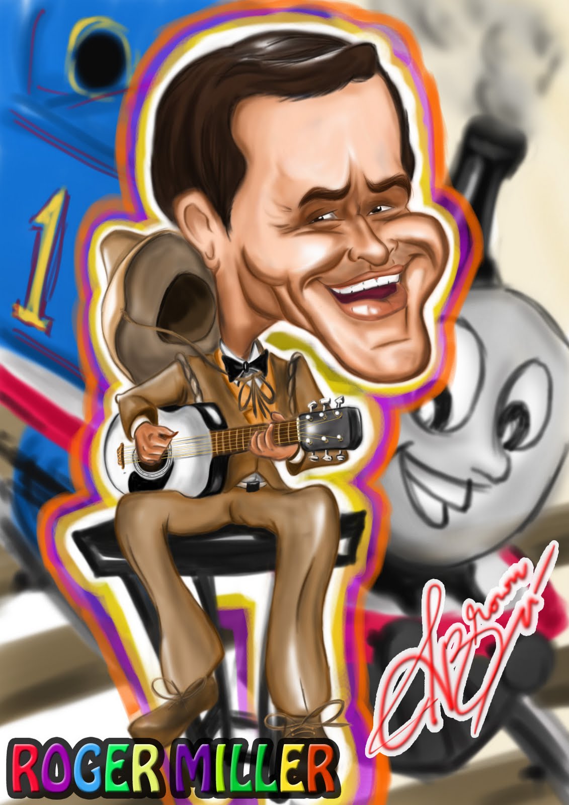 Caricatures by Looney Brown