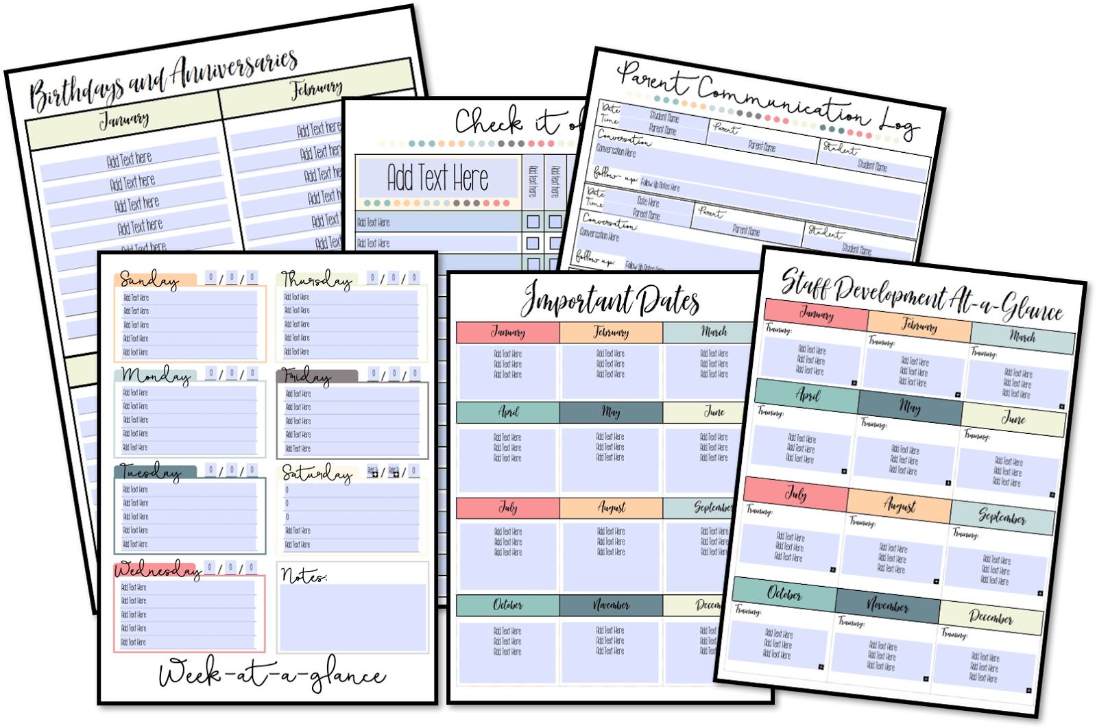 Create An Administrator Binder- Principal, Assistant Principal ...