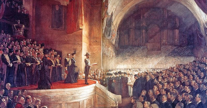 Australian Opening of the First Parliament Dais Steps Exhibition ...