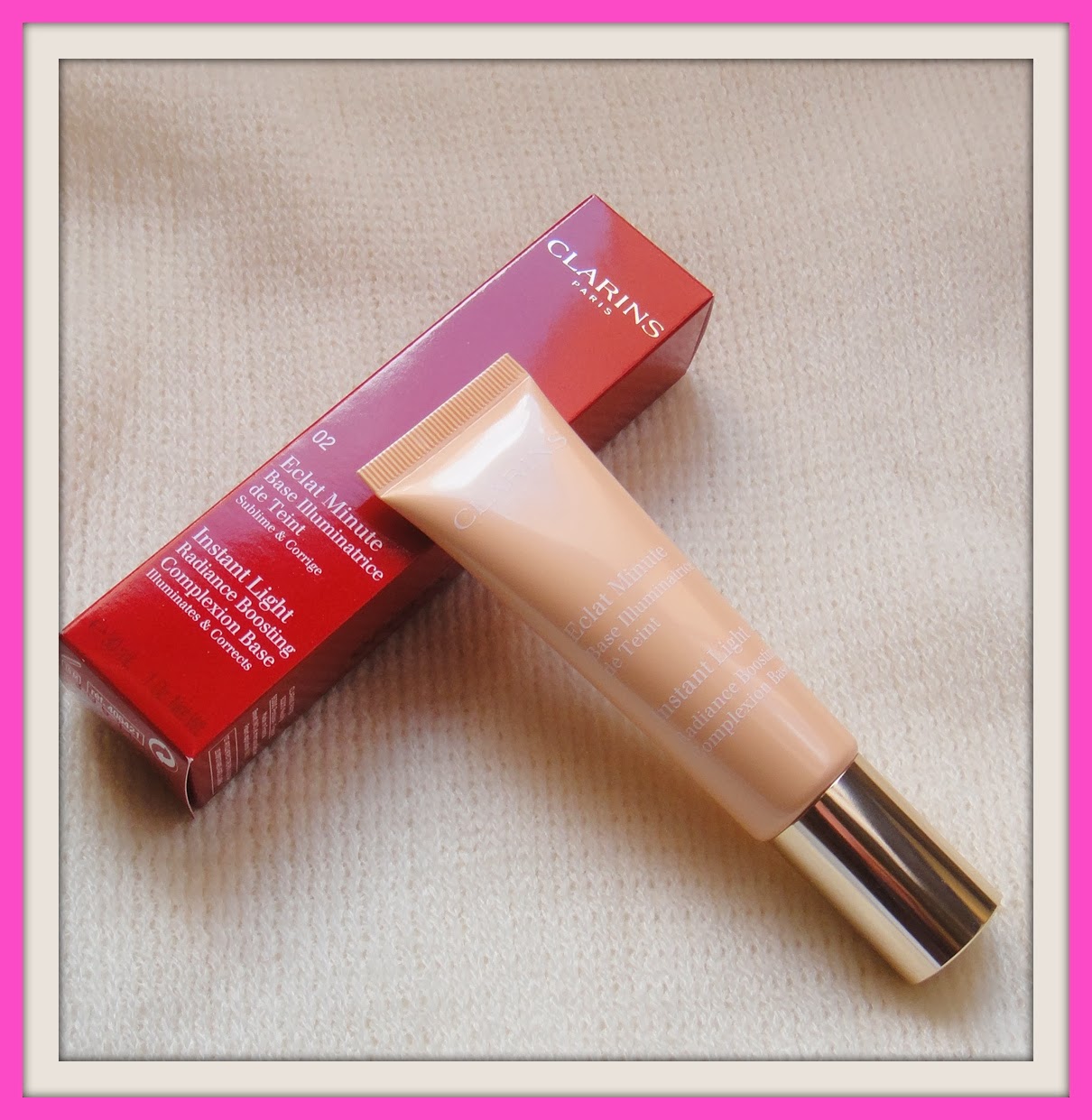 Review: Clarins - Eclat Minute Base Illuminatrice de Teint - Must Be ...