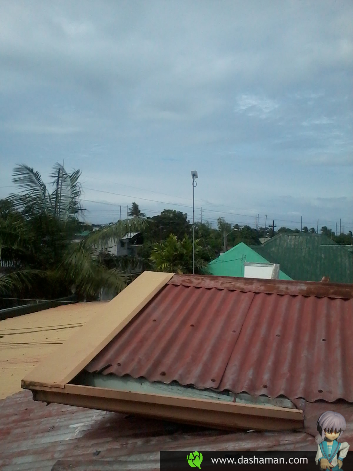 the shaman: Enchancing your Globe Wimax antenna gain with an old ...