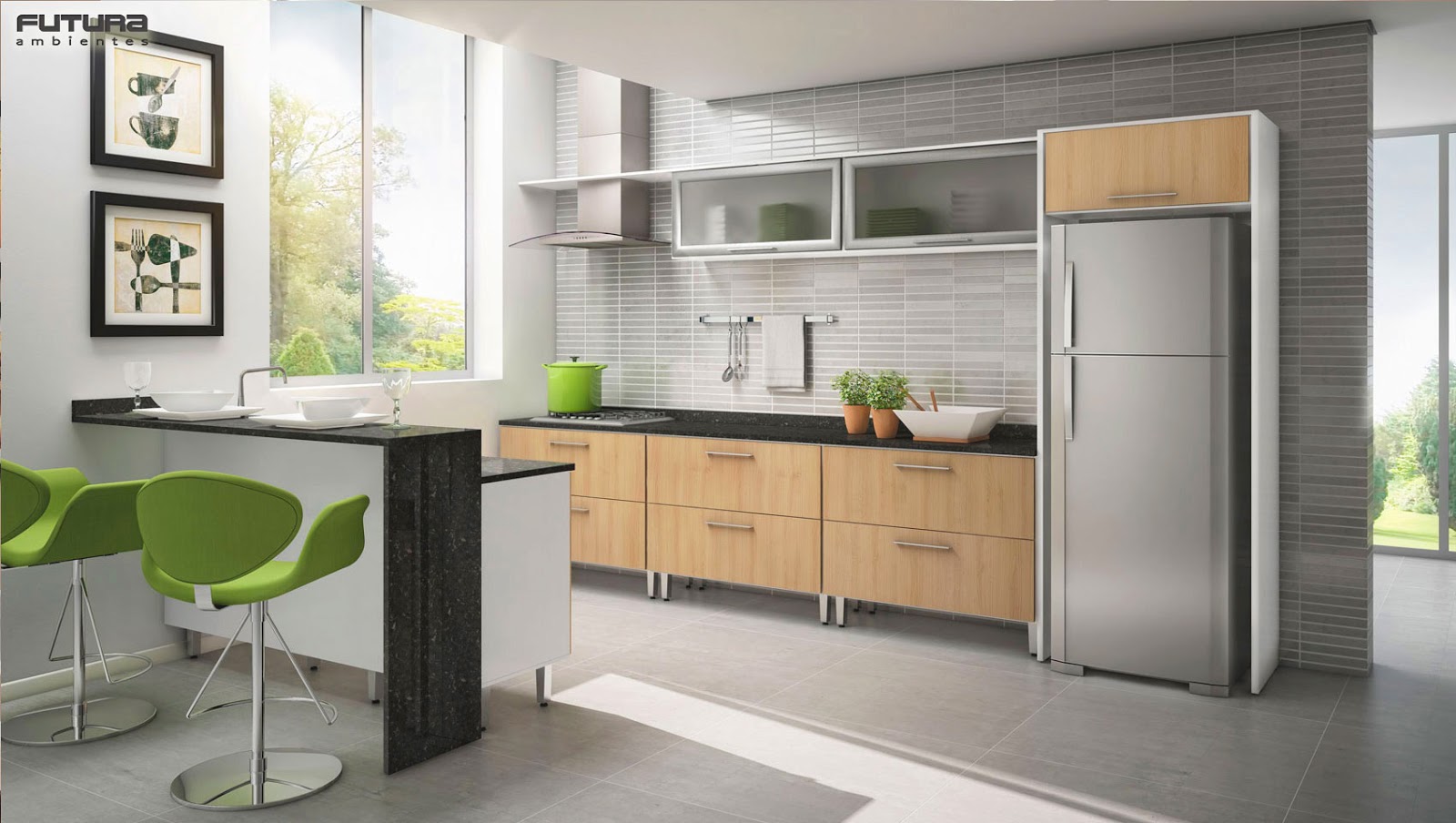 Marcenaria Futura: Cozinhas Marcenaria Futura