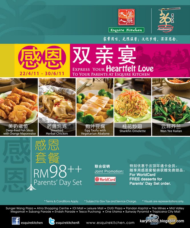 Karyn's Food Blog: Esquire Kitchen @ Pandan Indah