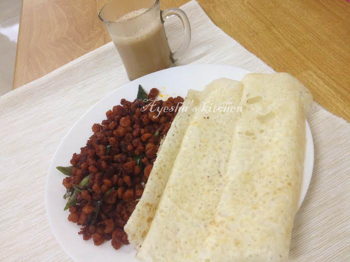 Malabar Neer dosa / Ari dosa / Rice dosa
