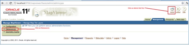 Getting closer to OBIEE: Configuring and Customizing Map Viewer - OBIEE 11G