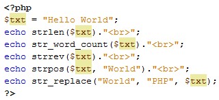 O: PHP String,PHP Constants
