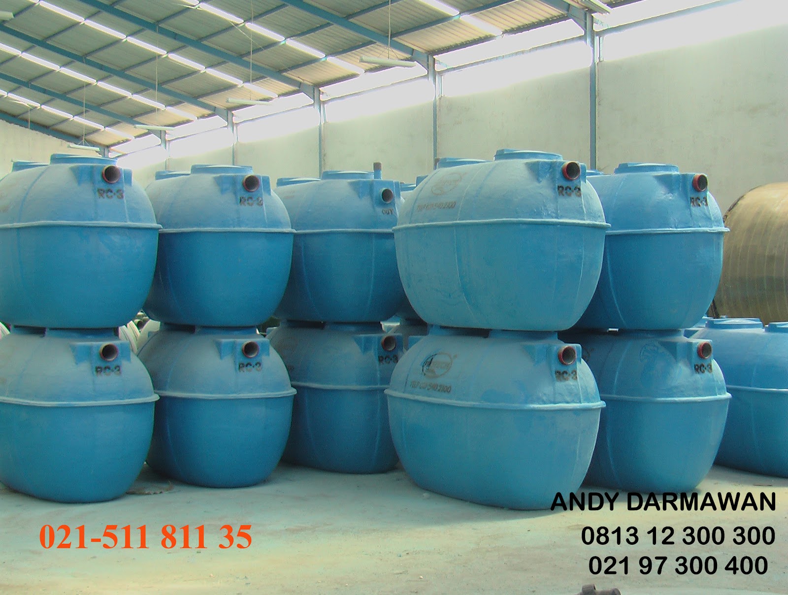 Barrel Septic Tank System