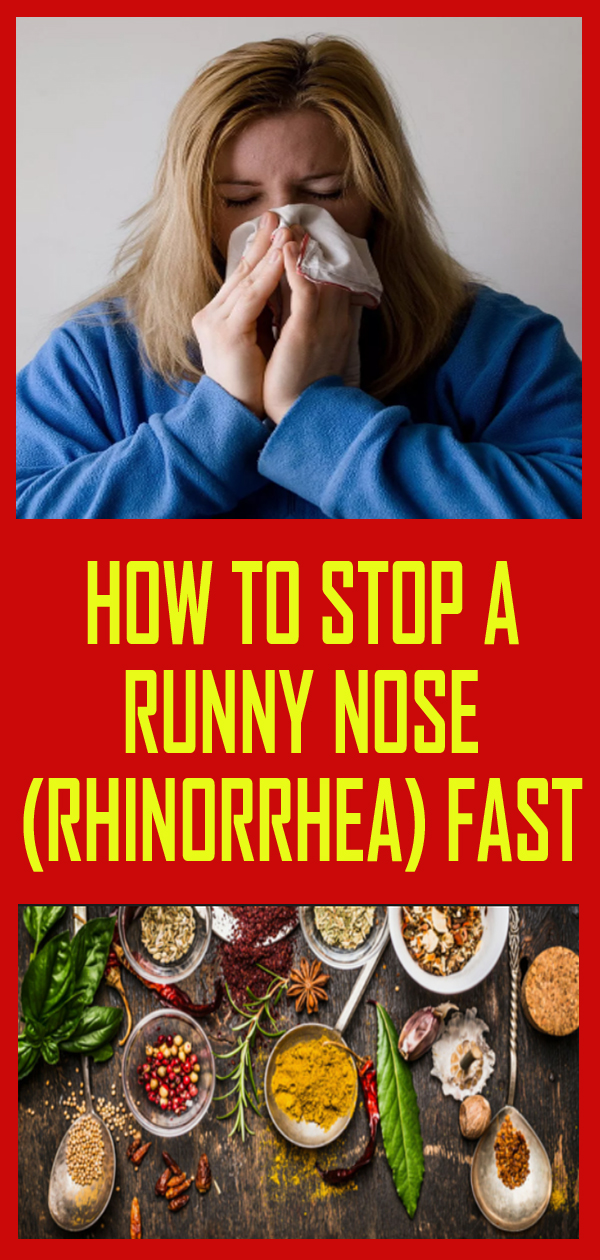 HOW TO STOP A RUNNY NOSE (RHINORRHEA) FAST - viralvzbeauty.blogspot.com