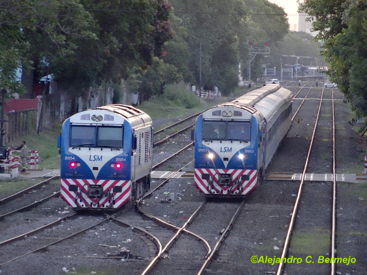 Mis Días en la Vía: Como opera la Linea San Martin