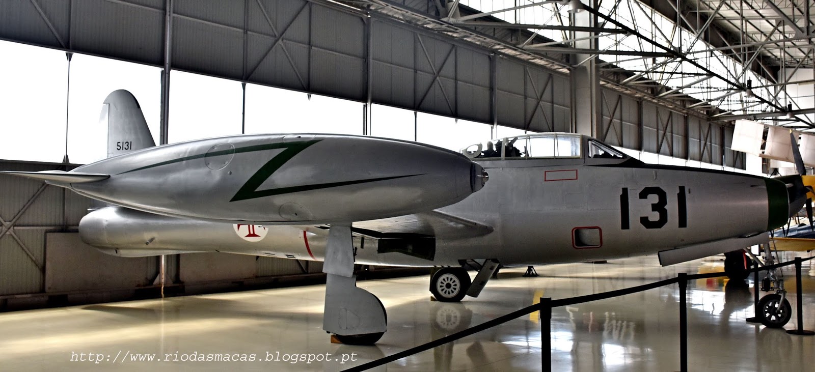 O F-84 G Thunderjet do Museu do Ar