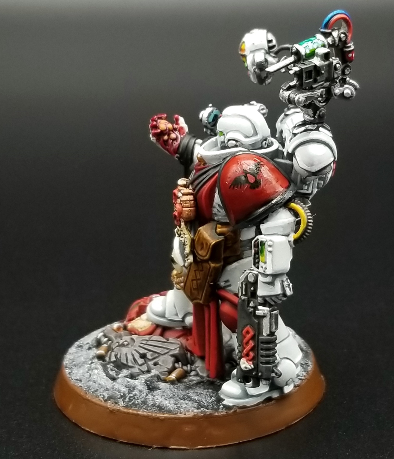 Tigurius's Omnis Arcanum Models: Blood Raven Primaris Apothecary