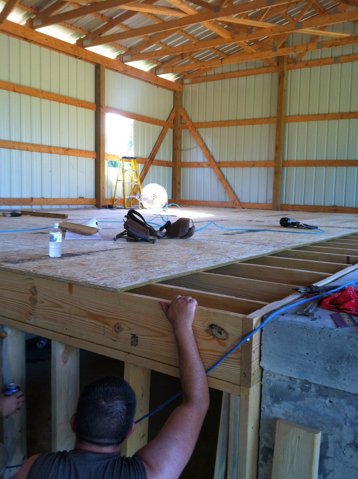 Little House on the 100 Farm: The Building of the Tractor Shed House
