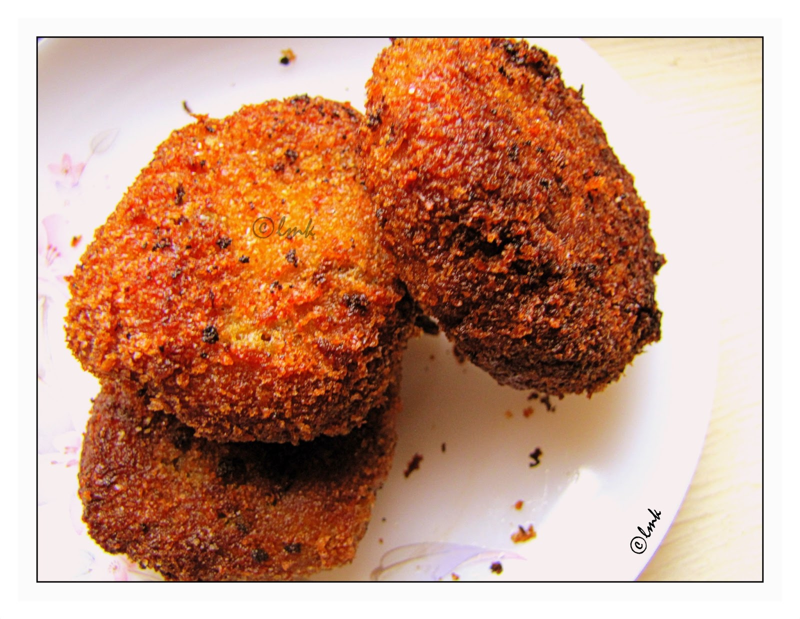 My Kitchen Lab!!!: Vegetable Cutlet