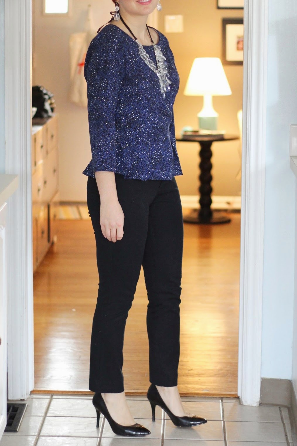 Thrift and Shout: Cute Outfit of the Day: Office Party Look