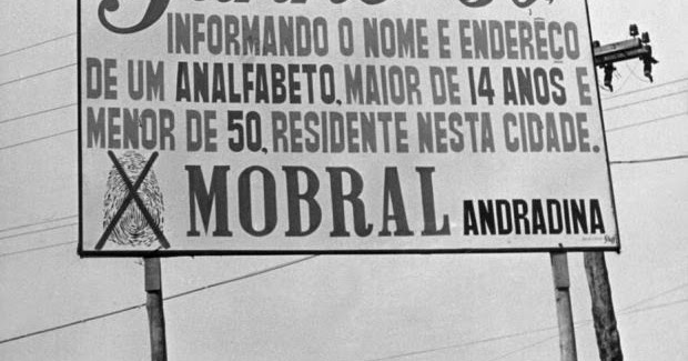 Viva a História: Mobral - Movimento Brasileiro de Alfabetização.