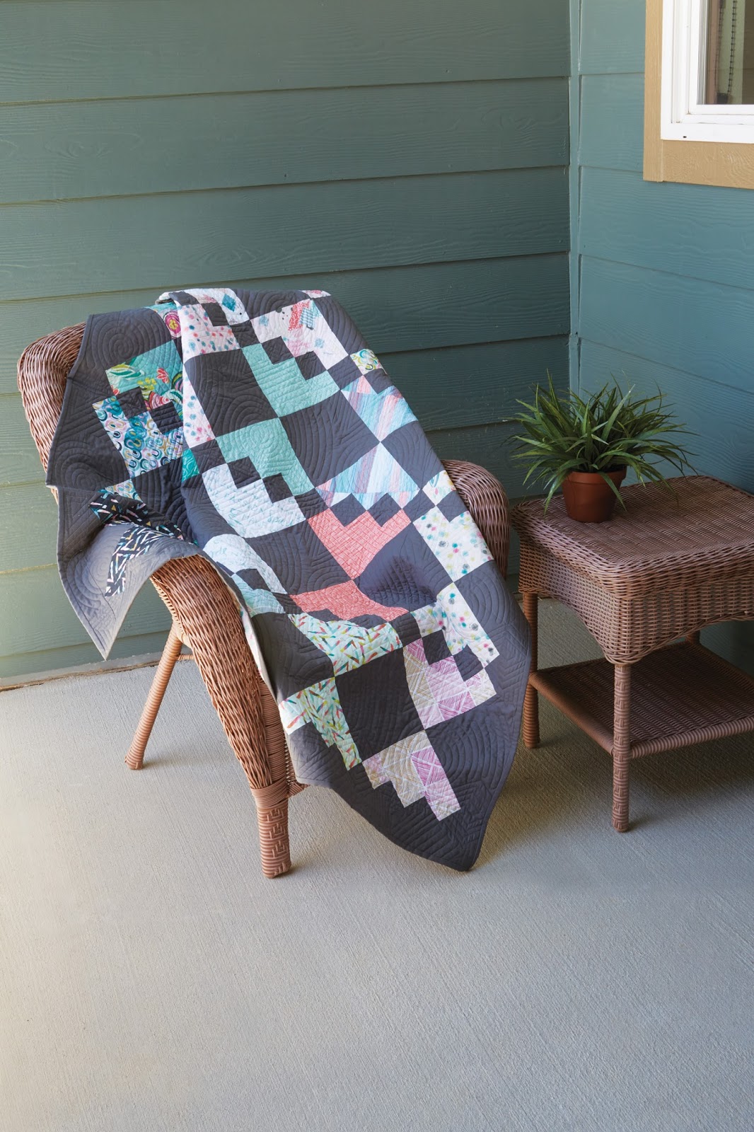 Bountiful Heirlooms: My Candy Wrappers Quilt