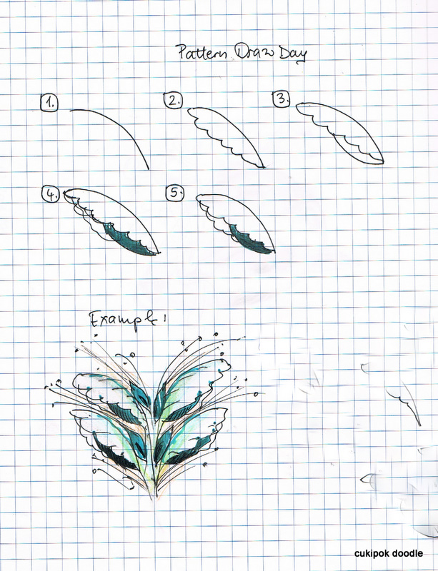 cukipok doodles: pattern draw