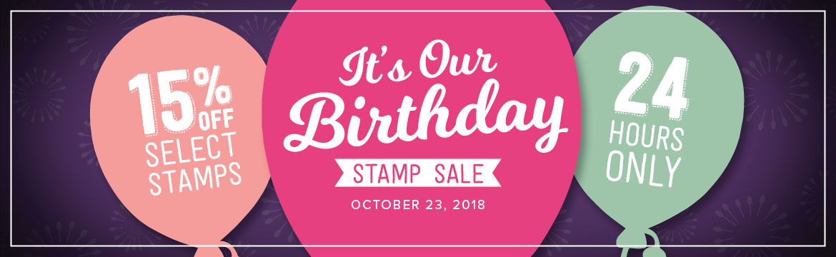 Happy 30th Birthday, Stampin' Up! - 15% off 30 Stamp Sets - TODAY ONLY ...