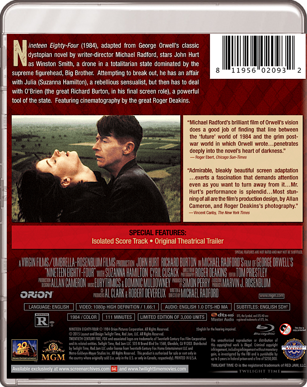 blu-ray and dvd covers: TWILIGHT TIME LIMITED EDITION SERIES BLU-RAYS ...