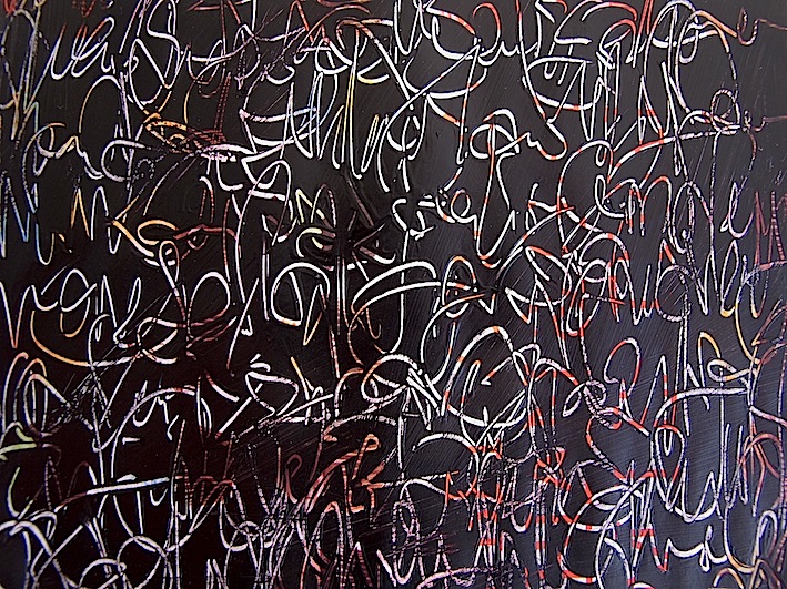 low fired: sgraffito