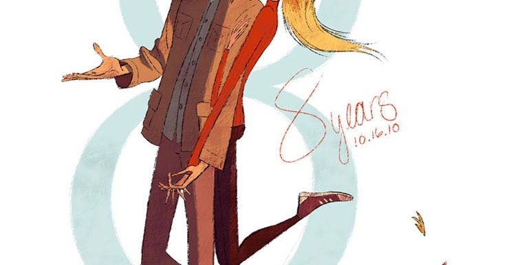 Art of Rachel Chalk: 8 Years Ago Since We Said "I do!"