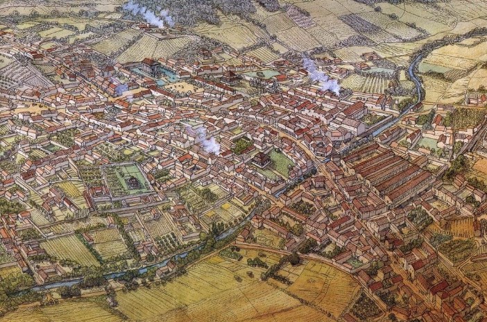 ArqueoLugares: DIVODORUM. Metz romana. Alsacia. Francia