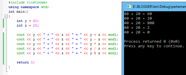 9# Operator Assignment, Aritmatika, dan Perbandingan Bahasa Pemrograman ...