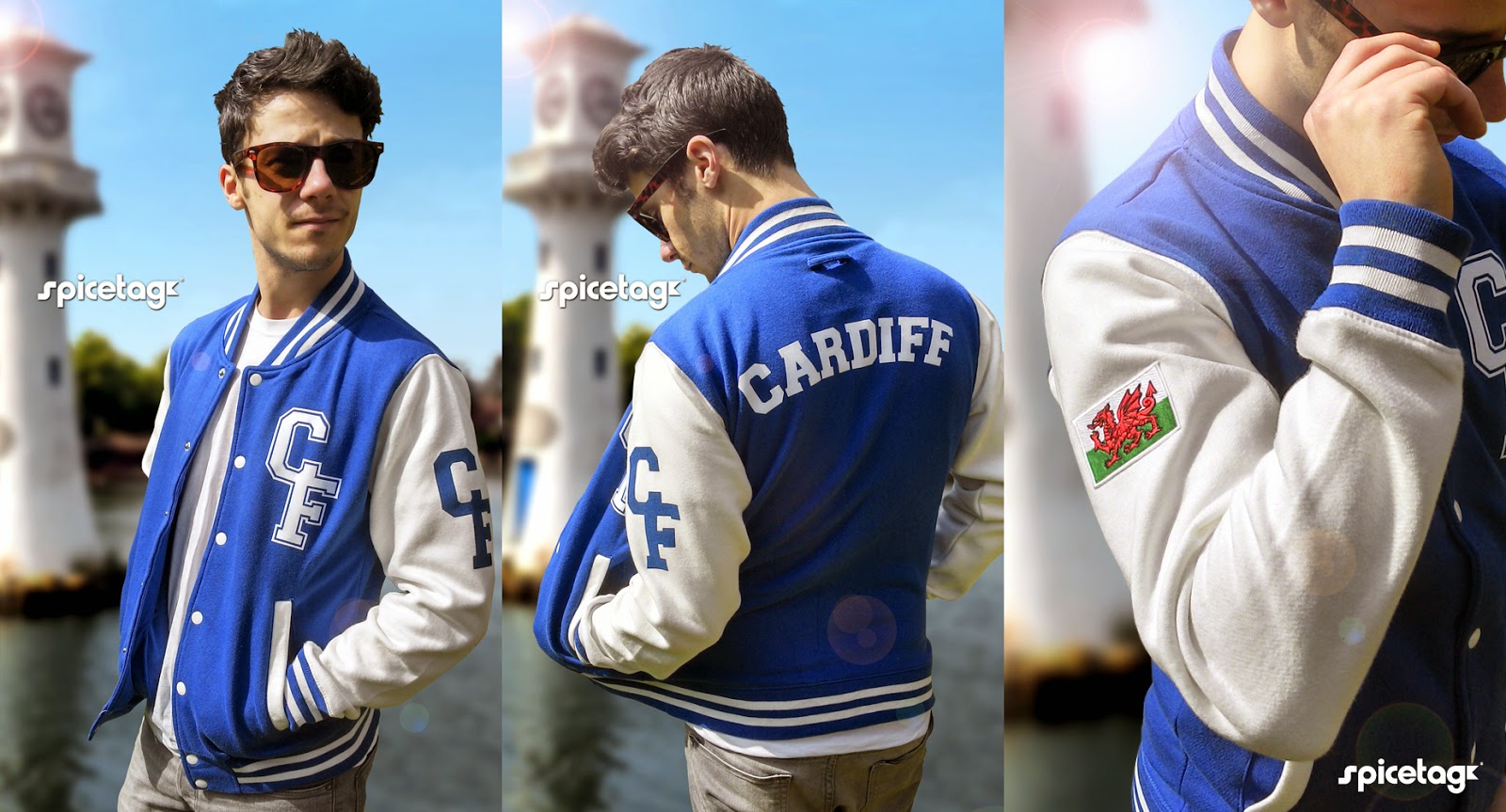 The Spicetag Blog: We are proud to announce our Cardiff Varsity jacket.