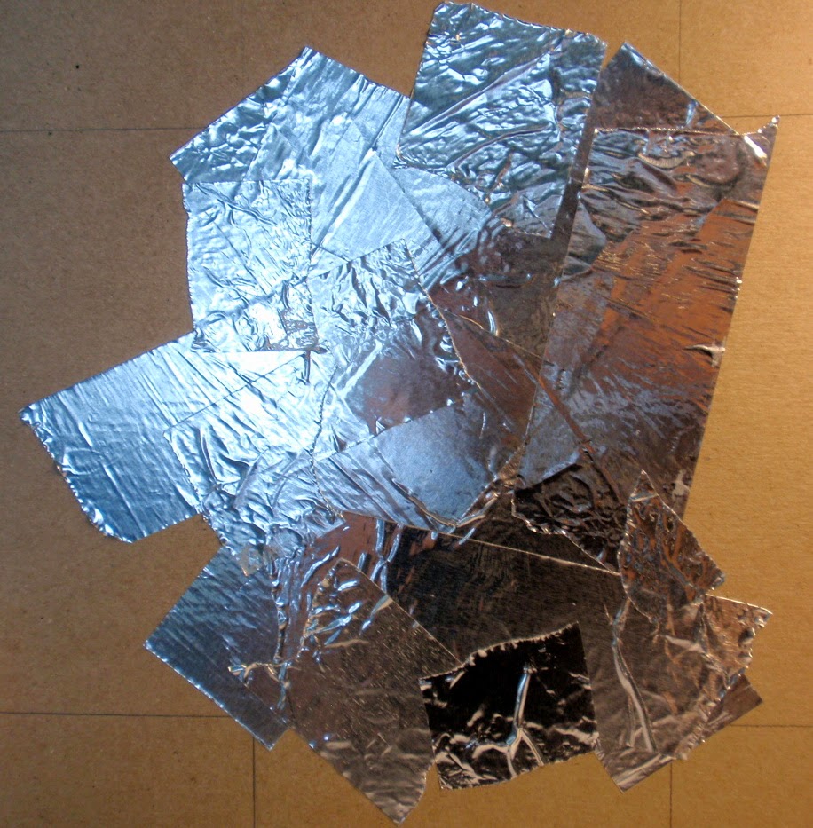 Magic....... resides within: Faux hammered metal Tutorial