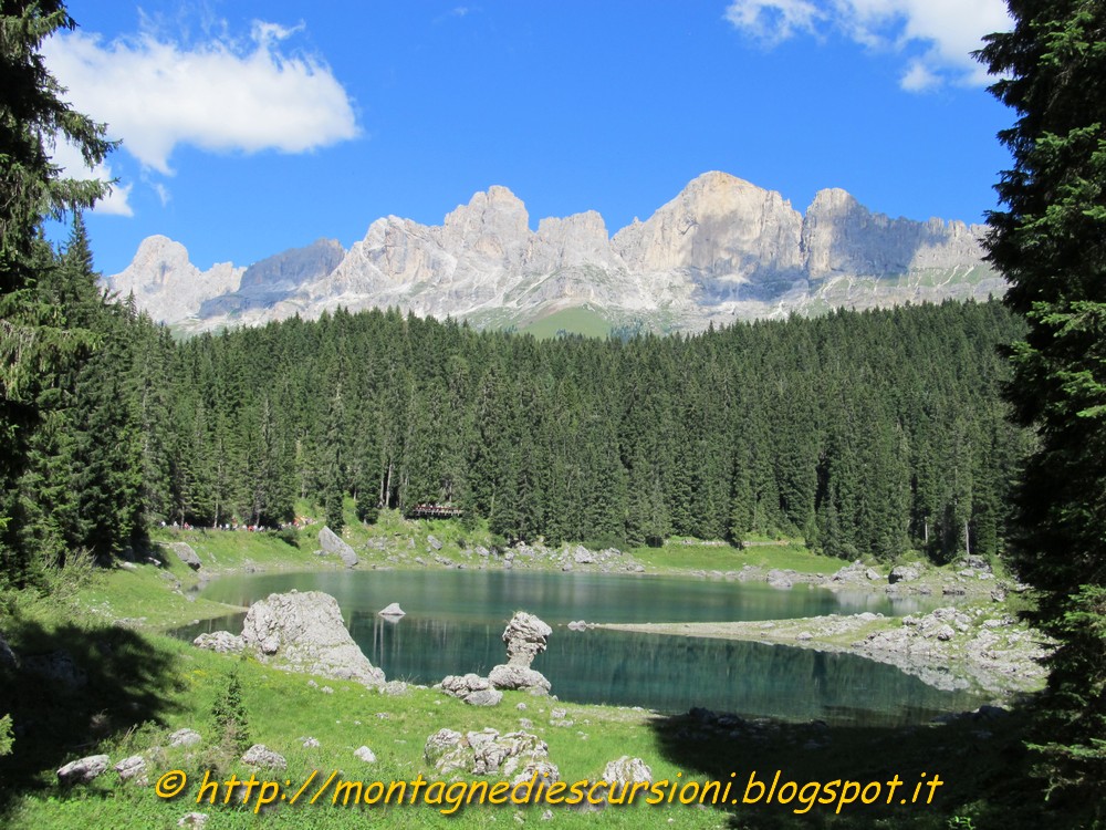 Montagne di escursioni: Giro del Lago di Carezza