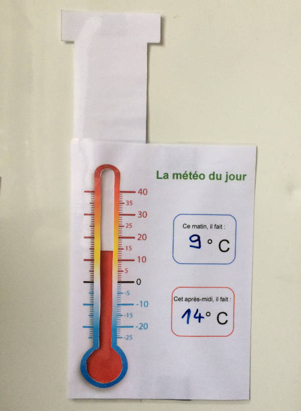 Crapouillotage: Thermomètre