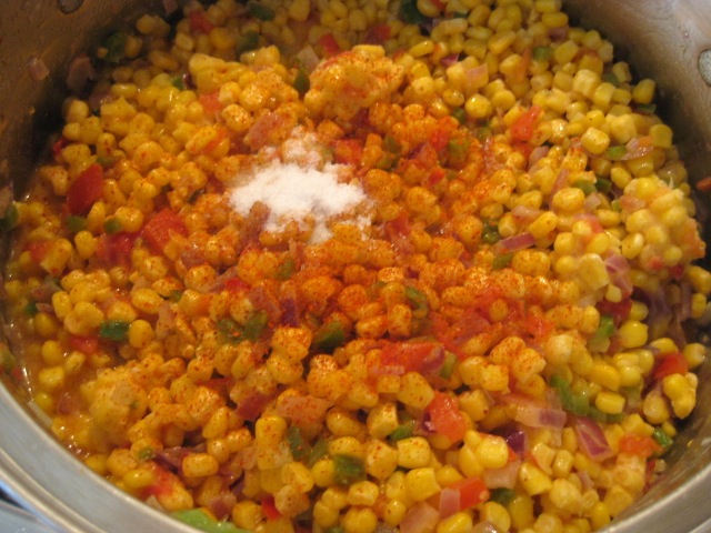 Food Lust People Love: Maque Choux – Spicy Cajun Corn
