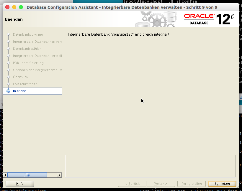 Run Like Hell Oracle Soa Suite 12c Installation Preparing The Database