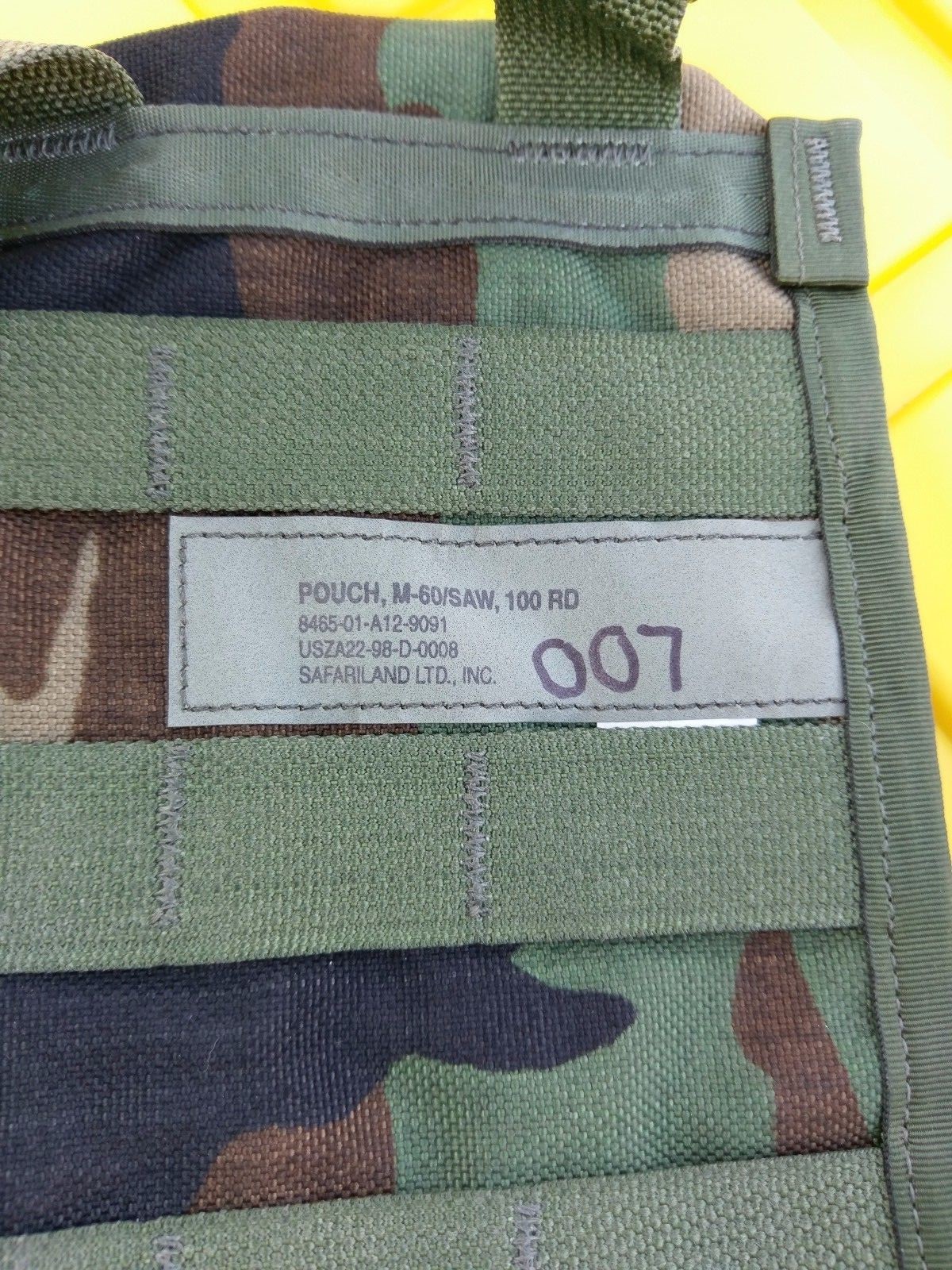 Webbingbabel: Safariland Spear / ELCS 100RD Ammo Pouch