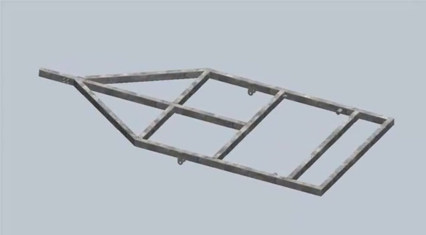 SolidWorks 2011 : Create 3D Model trailer 1 Axle Assembly Animation and ...