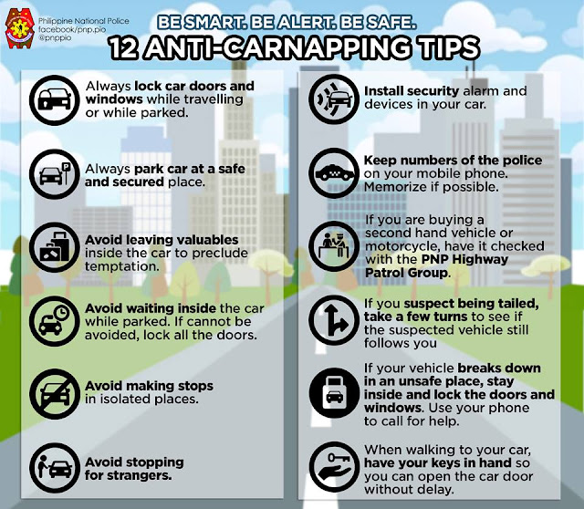 12 Anti-Carnapping Tips from PNP - Cyber Pinoys