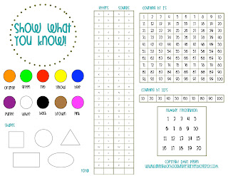 A Neighborhood Kindergarten : Freebie!