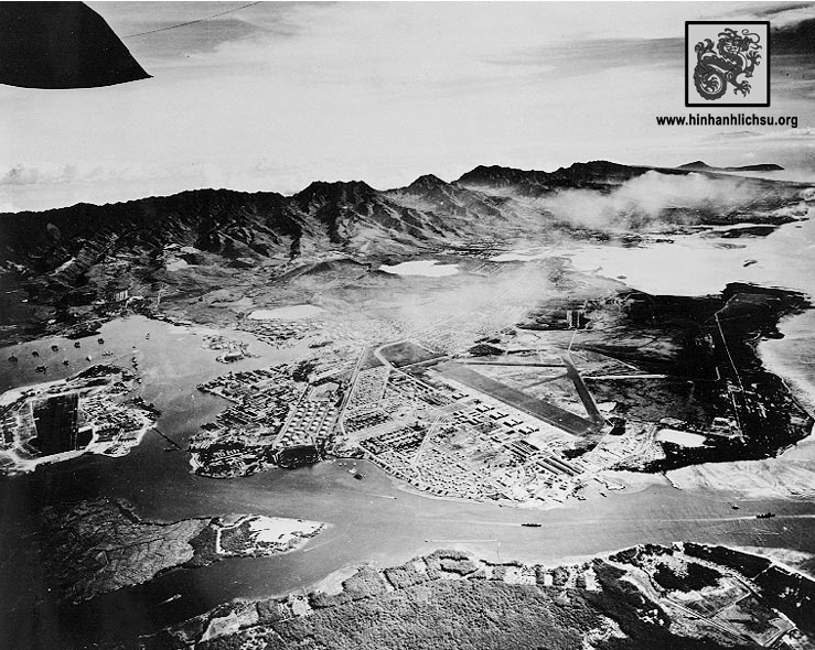 Trận Trân Trâu Cảng nhìn từ không trung - Hình Ảnh Lịch Sử - Bộ sưu tập ...