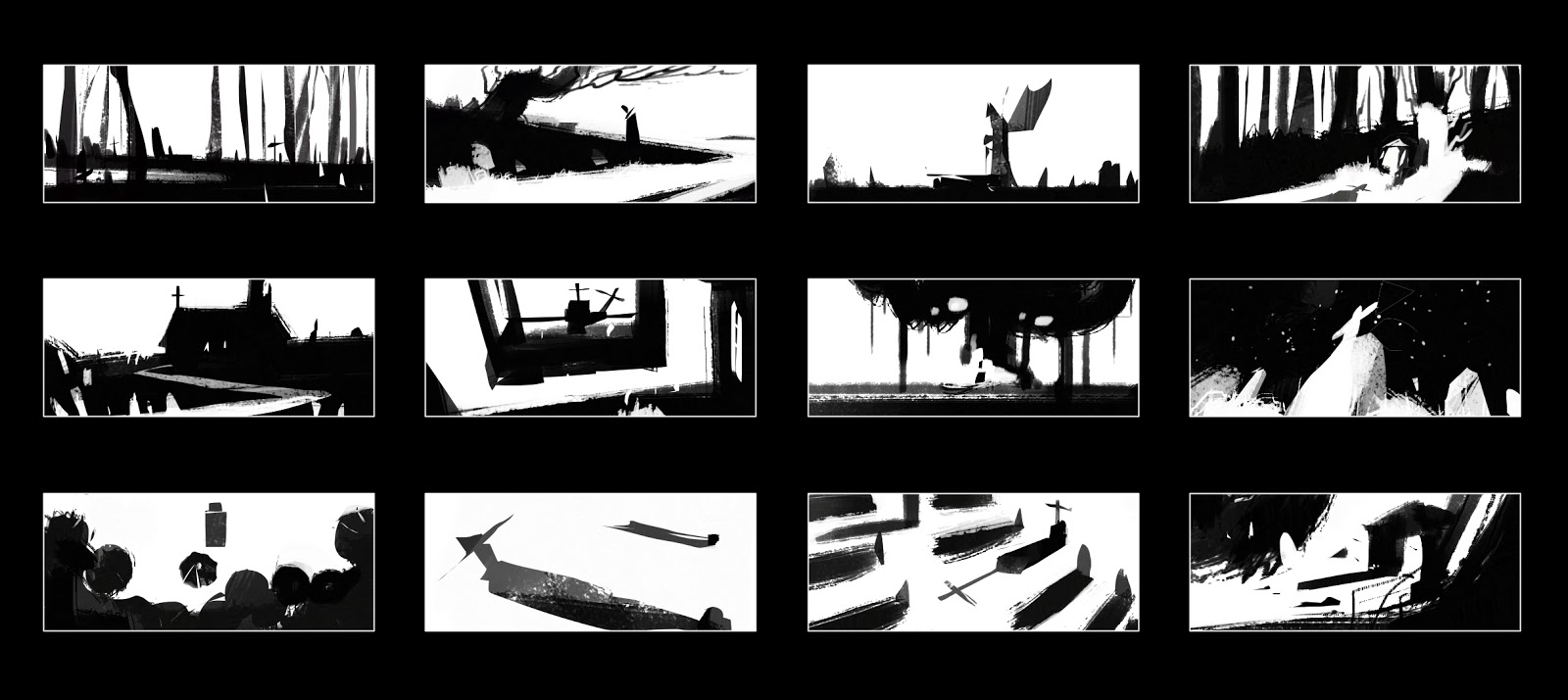 CHIRAG THAKAR ART: 2 value studies...