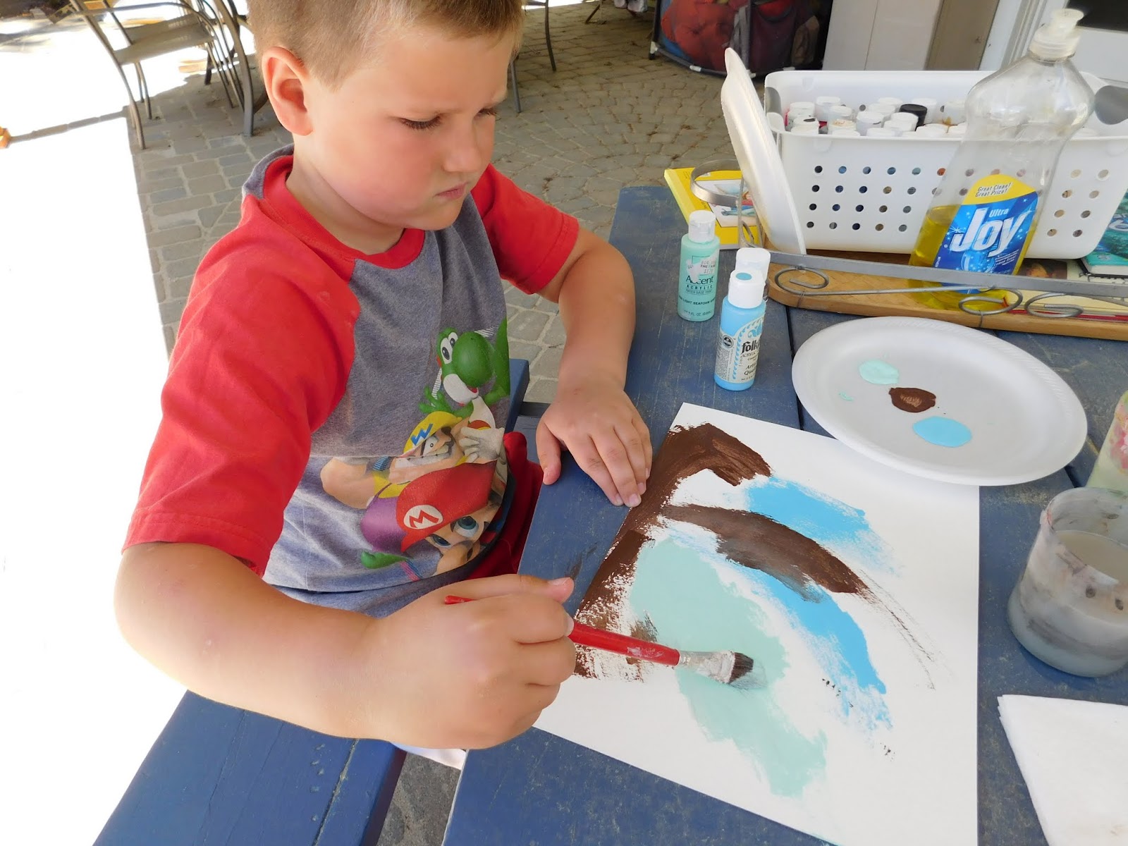 Art Project #17; Spray Paint Resist