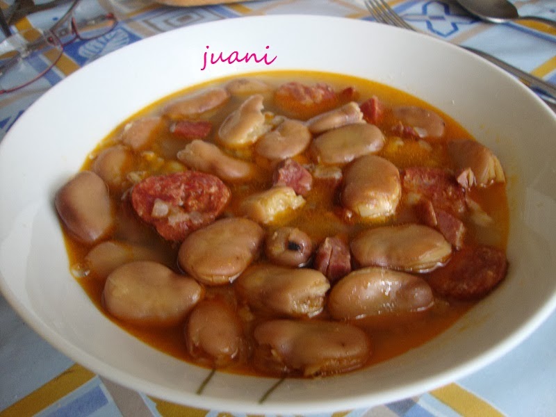Las Cosillas Que Hago: Michirones, habas secas al estilo Murciano