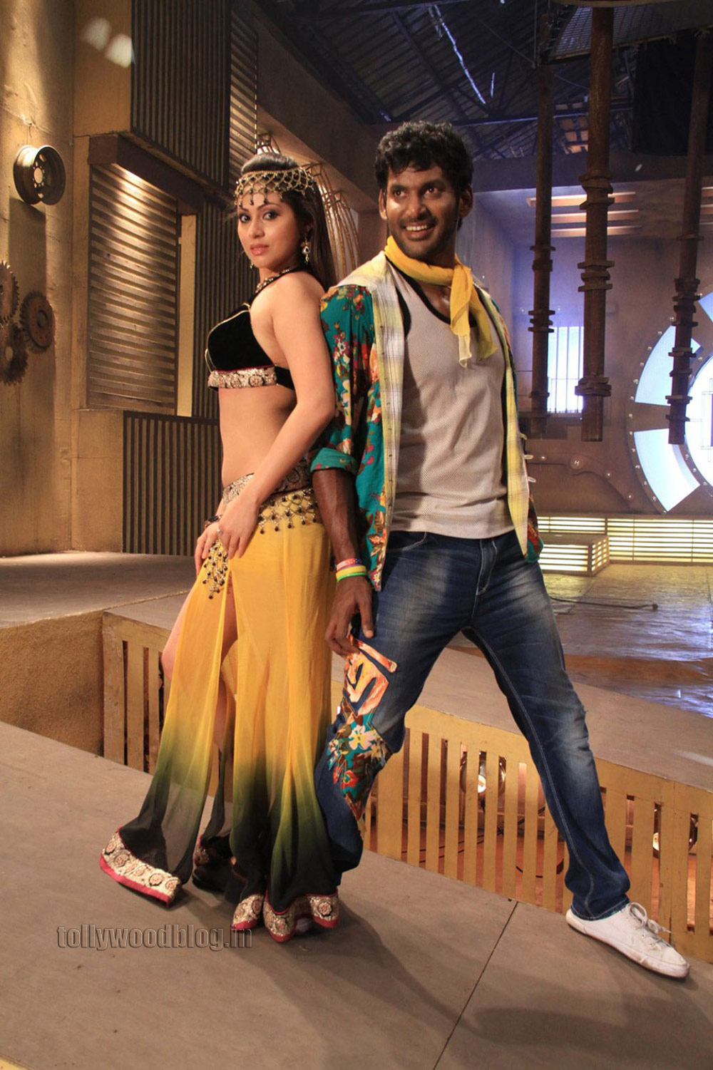 Vishal's Nataraju Tane Raju Movie stills with Sada