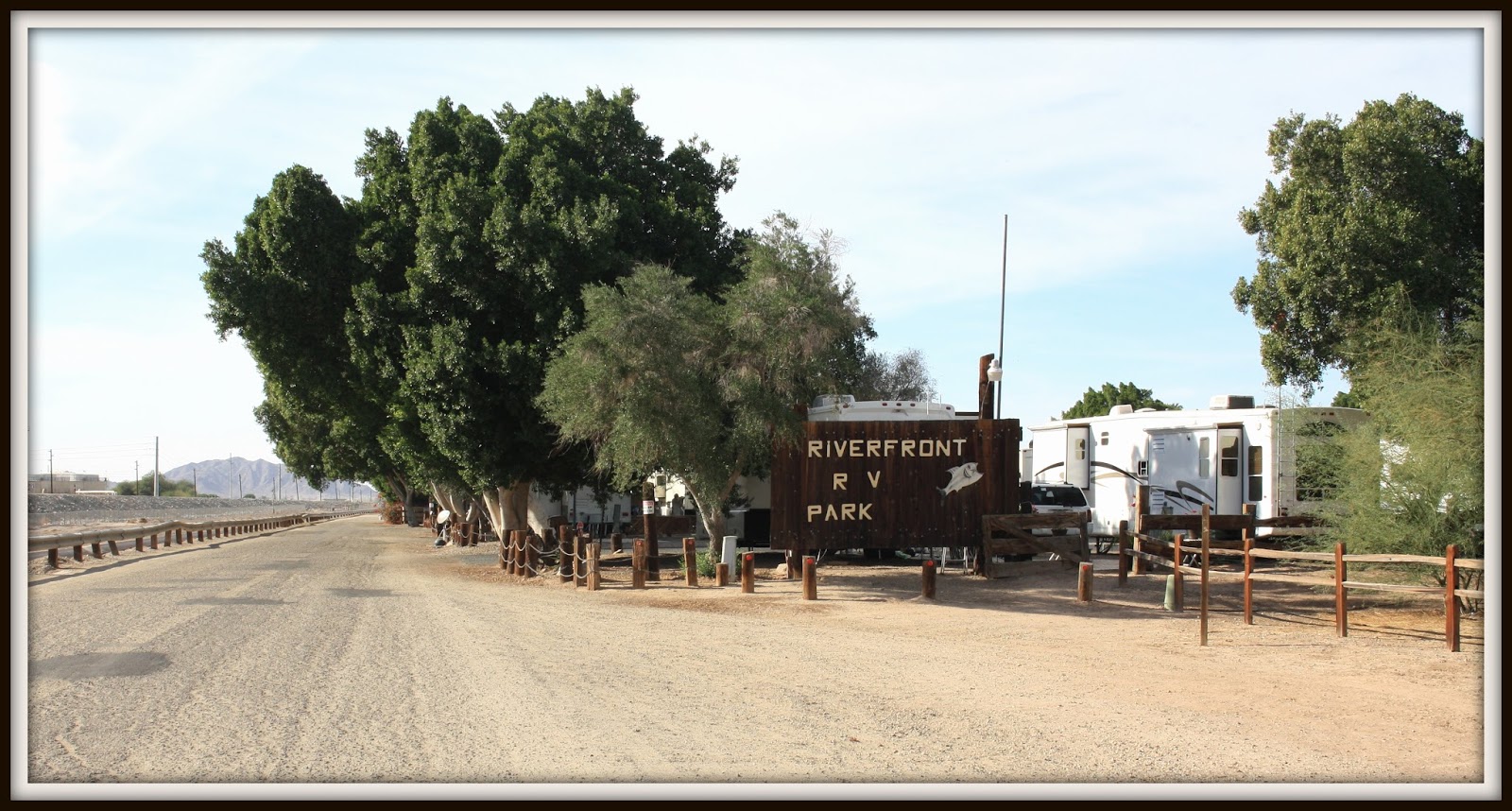 Les Chroniques de Matamata: Riverfront RV Park de Yuma, Arizona