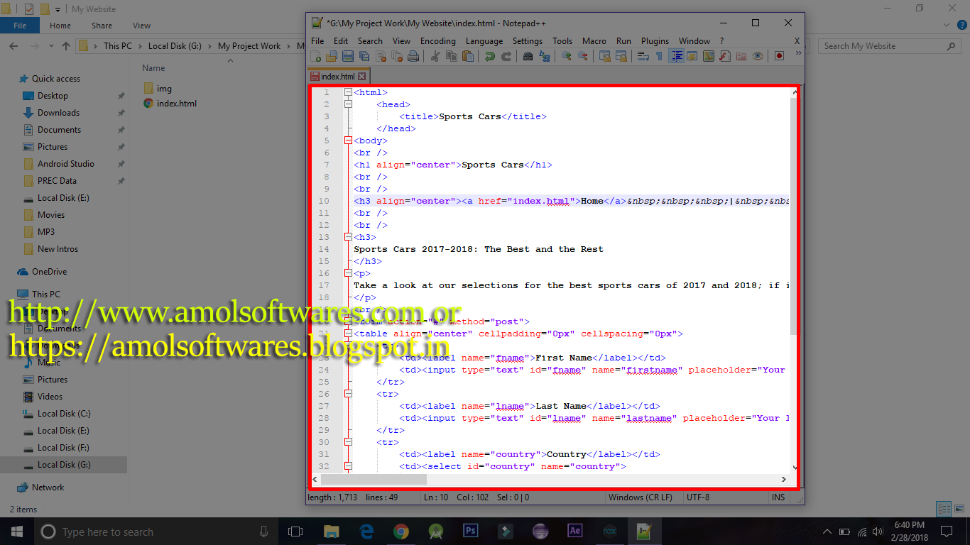 How to add pages in Website (Made in HTML)?