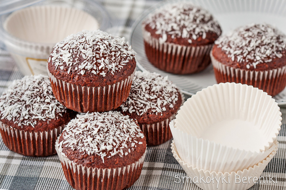 Muffiny czekoladowo-kokosowe | Smakołyki Bereniki